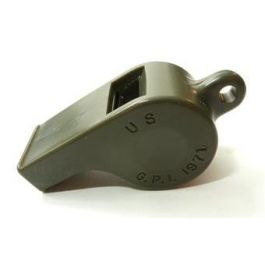 10 Pack of G.I. Plastic Vietnam Issue Whistles | Schreck Online